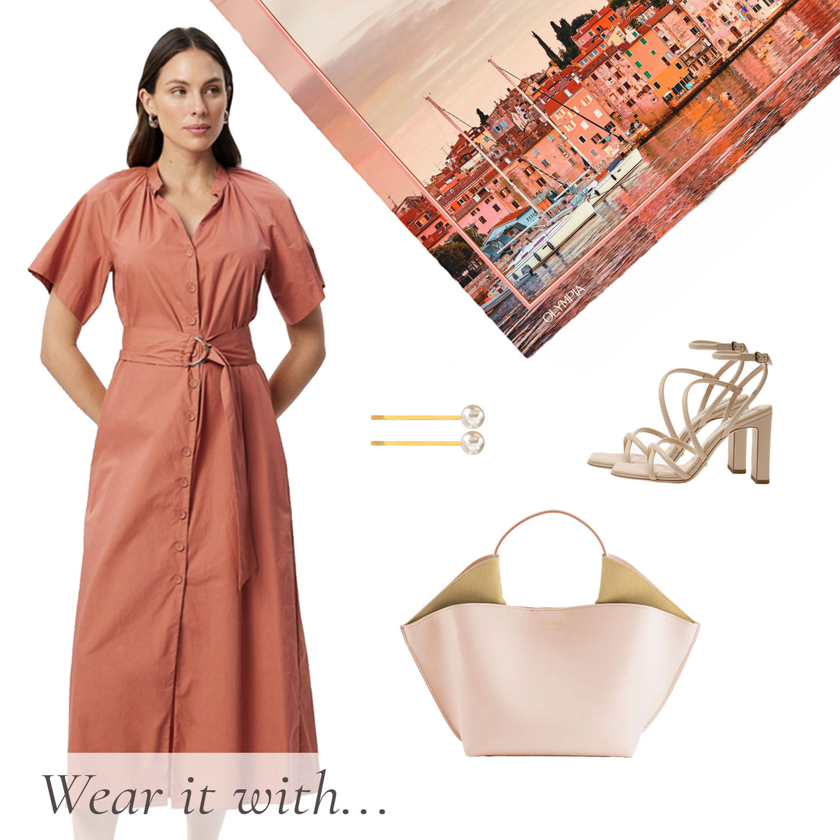 Renata Silk Scarf - 89x89cm - Limited Edition (NZ) – Olympia